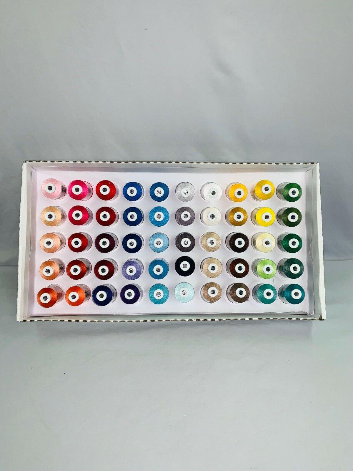 Janome BEST of 50 Threads Hilos Iris Ultrabrite 1100yd Spools | Sewjersey.com