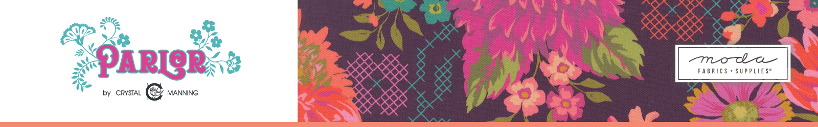 Parlor Collection by Crystal Manning for Moda Fabrics