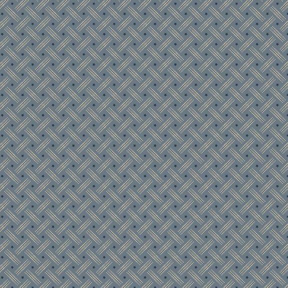 Marcus Fabrics American Icons by Carrie Quinn Shirting Blue R101747D ...