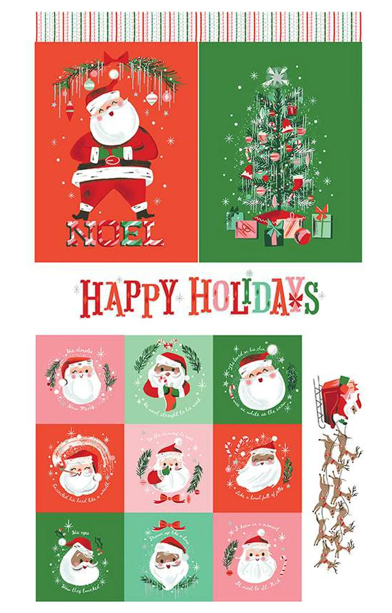 Riley Blake Designs 'Twas by Jill Howard SP13467-PANEL | Sewjersey.com