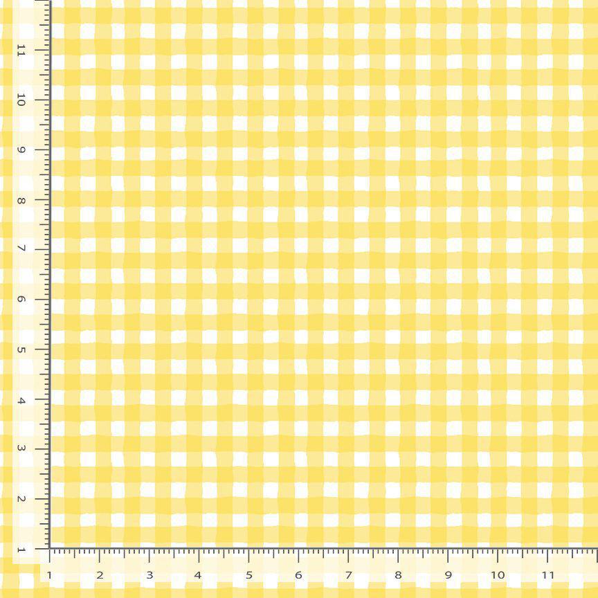 Timeless Treasures Limoncello Gingham Check Lemon GINGHAM-CD3450 LEMON
